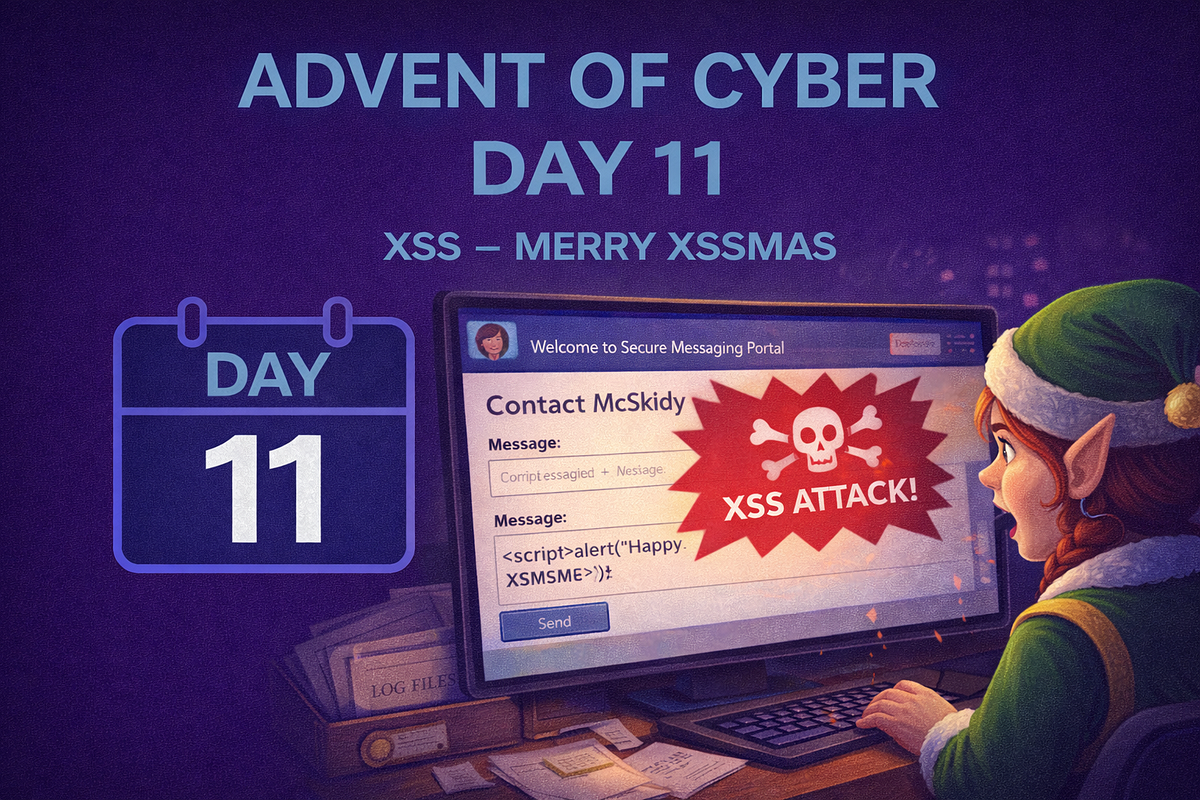 Advent of Cyber — Day 11: XSS — Merry XSSMas | by Samuel Mikeng Mbongo ...