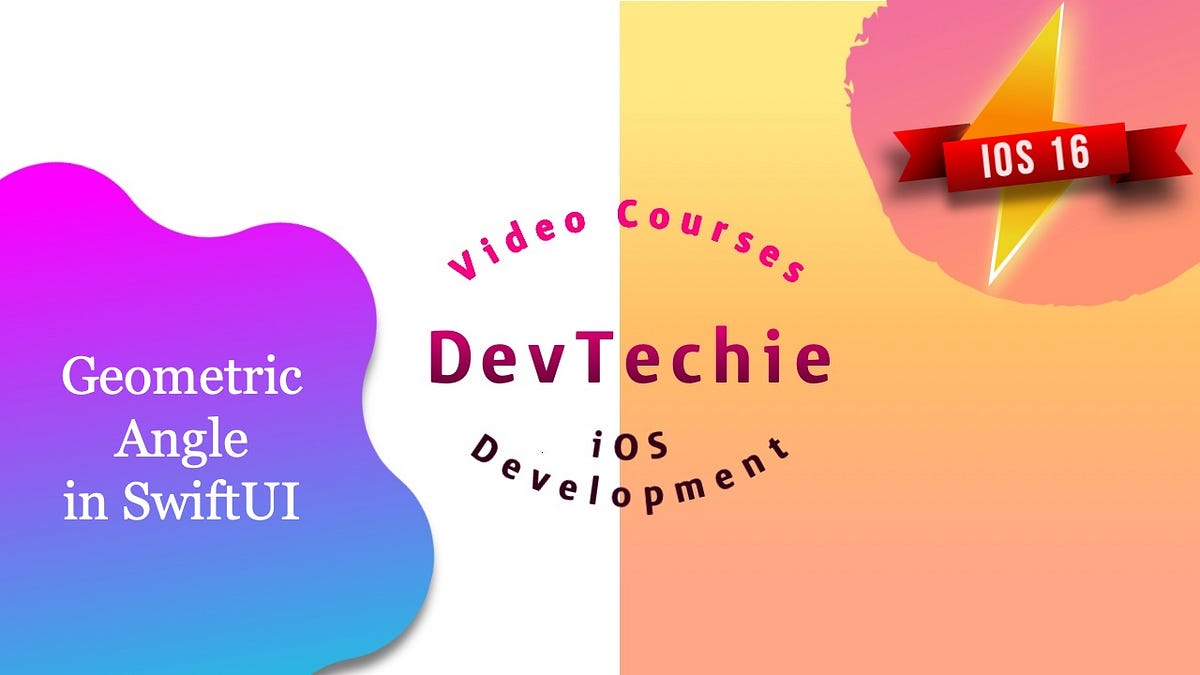 Geometric Angle in SwiftUI. Geometric angle is used with rotation… | by DevTechie | DevTechie ...