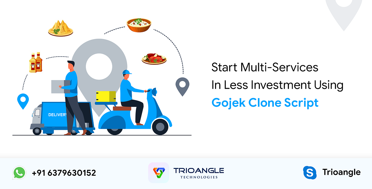 Start Multi-Services In Less Investment Using Gojek Clone Script | by Albertfishblogger | Medium