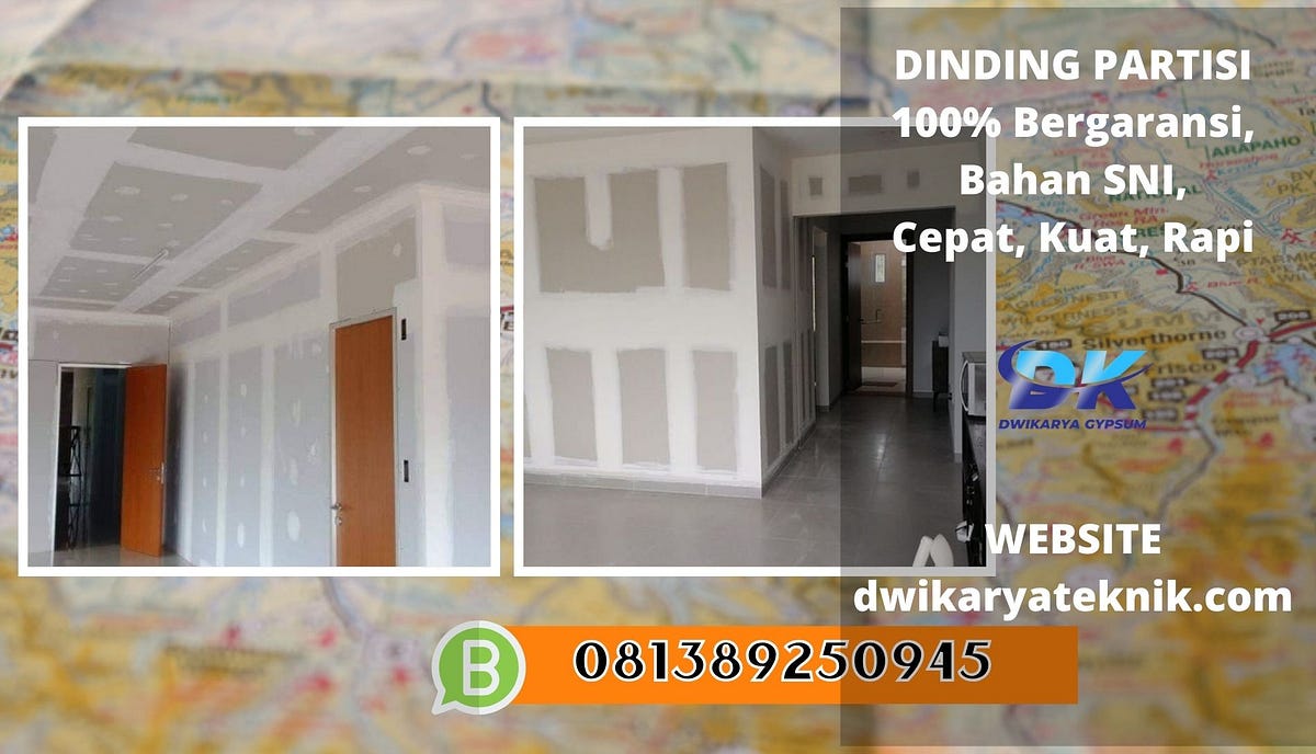 BERGARANSI, Wa 081325890945 Jasa Pasang Dinding Partisi Jogja - Dinding ...