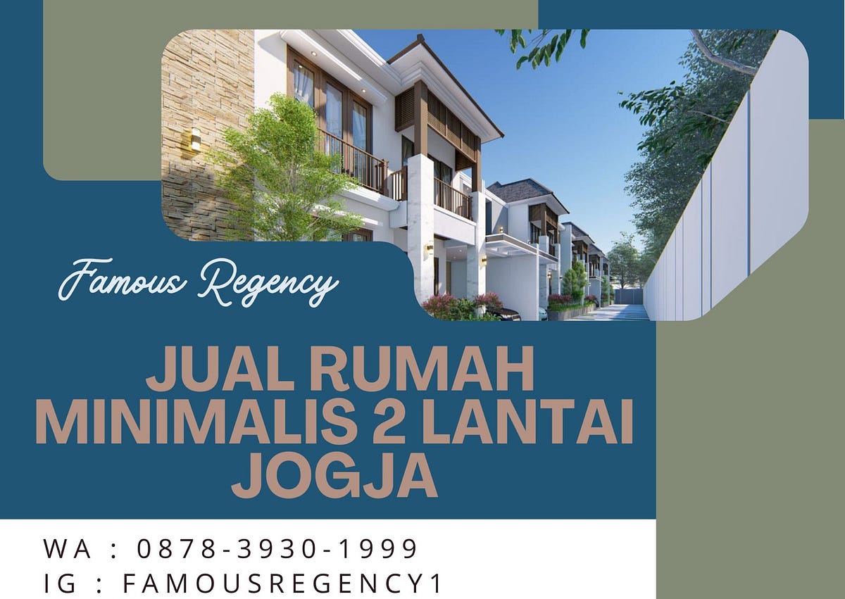TERJAMIN AMAN, Hubungi 0878–3930–1999, Rumah Lantai 2 Minimalis Modern ...