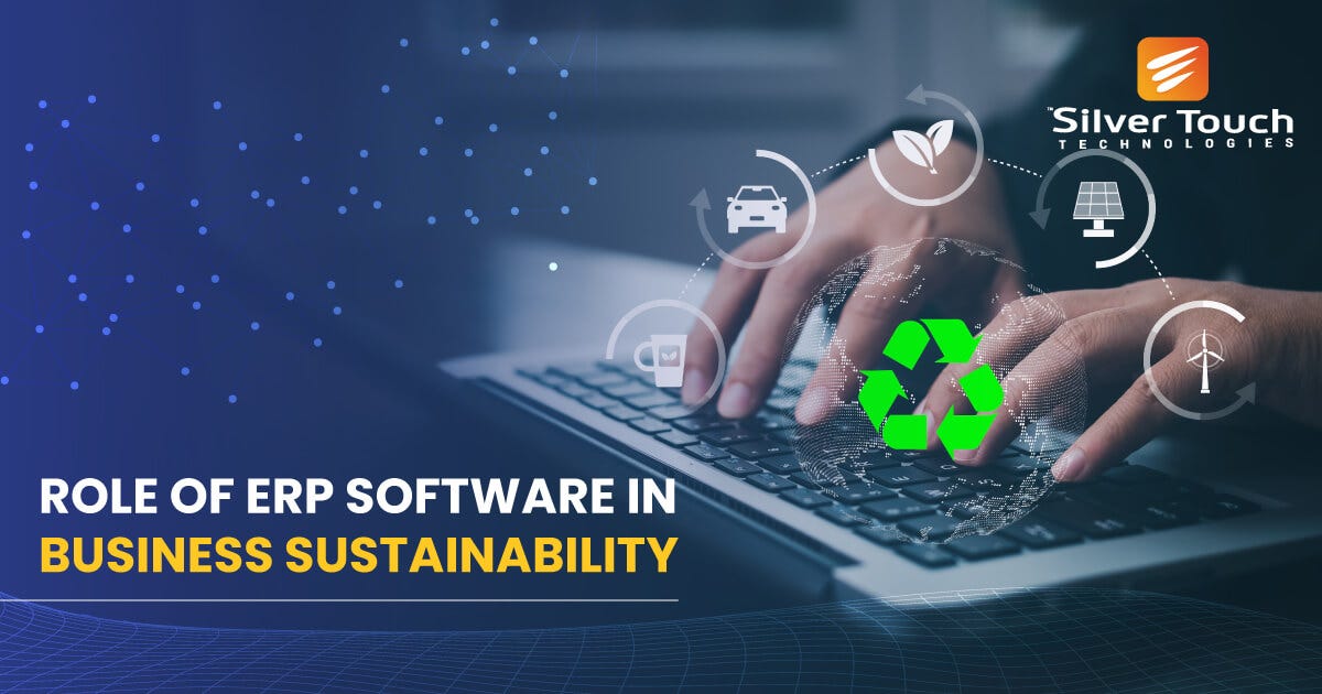 Role Of Erp Software In Business Sustainability And Data Management By Semaphore Software Medium