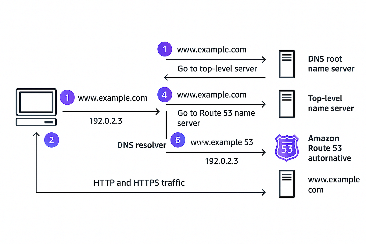 Understanding How DNS Works with Amazon Route 53 | by Nipun Negi ...