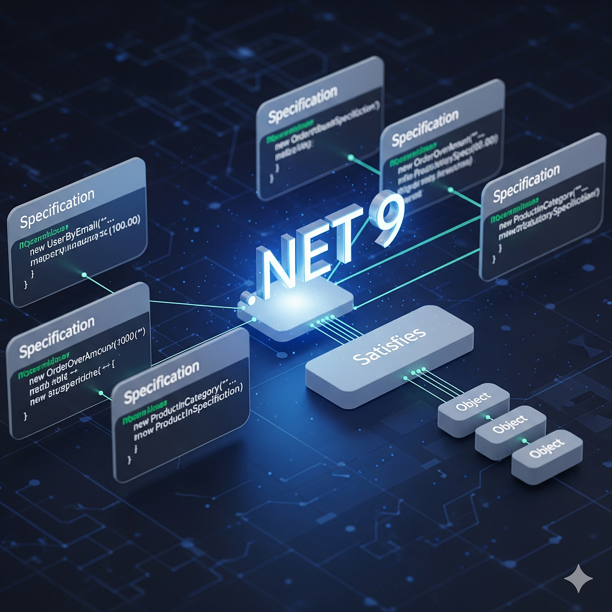How To Use The Specification Design Pattern in .net 9 | by Michael Maurice | Aug, 2025 | Medium