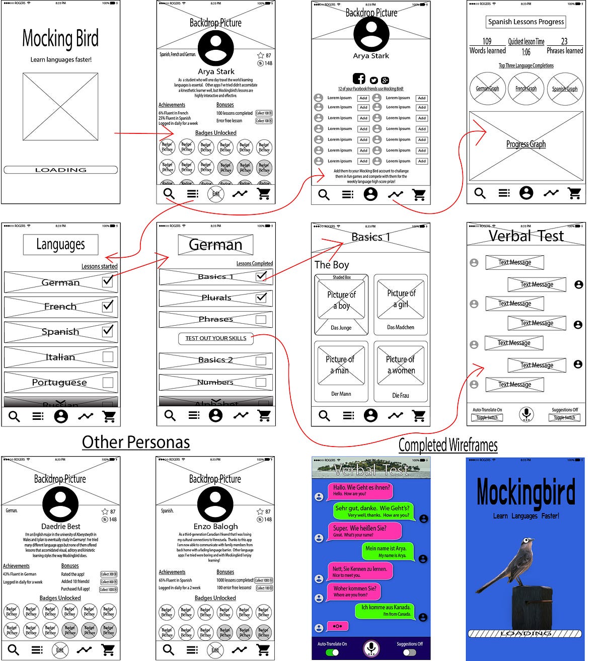 Mockingbird Language App. The Overview: I created an app called… | by ...