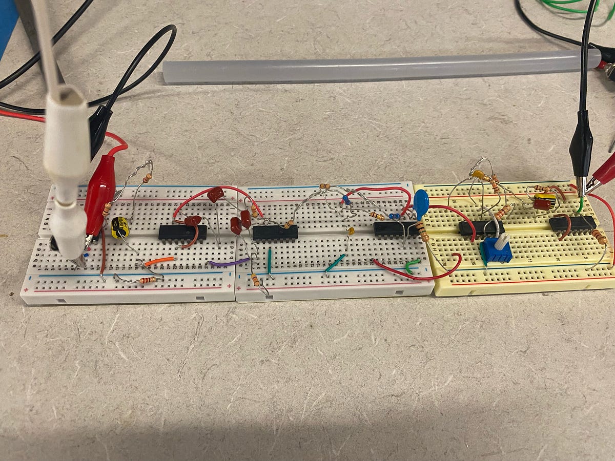 DIY EEG Circuit to detect differences in Alpha and Theta waves in ...