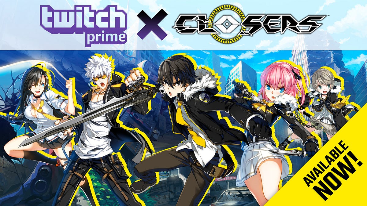 Twitch Prime members get early access and in-game loot in Closers! | by ...