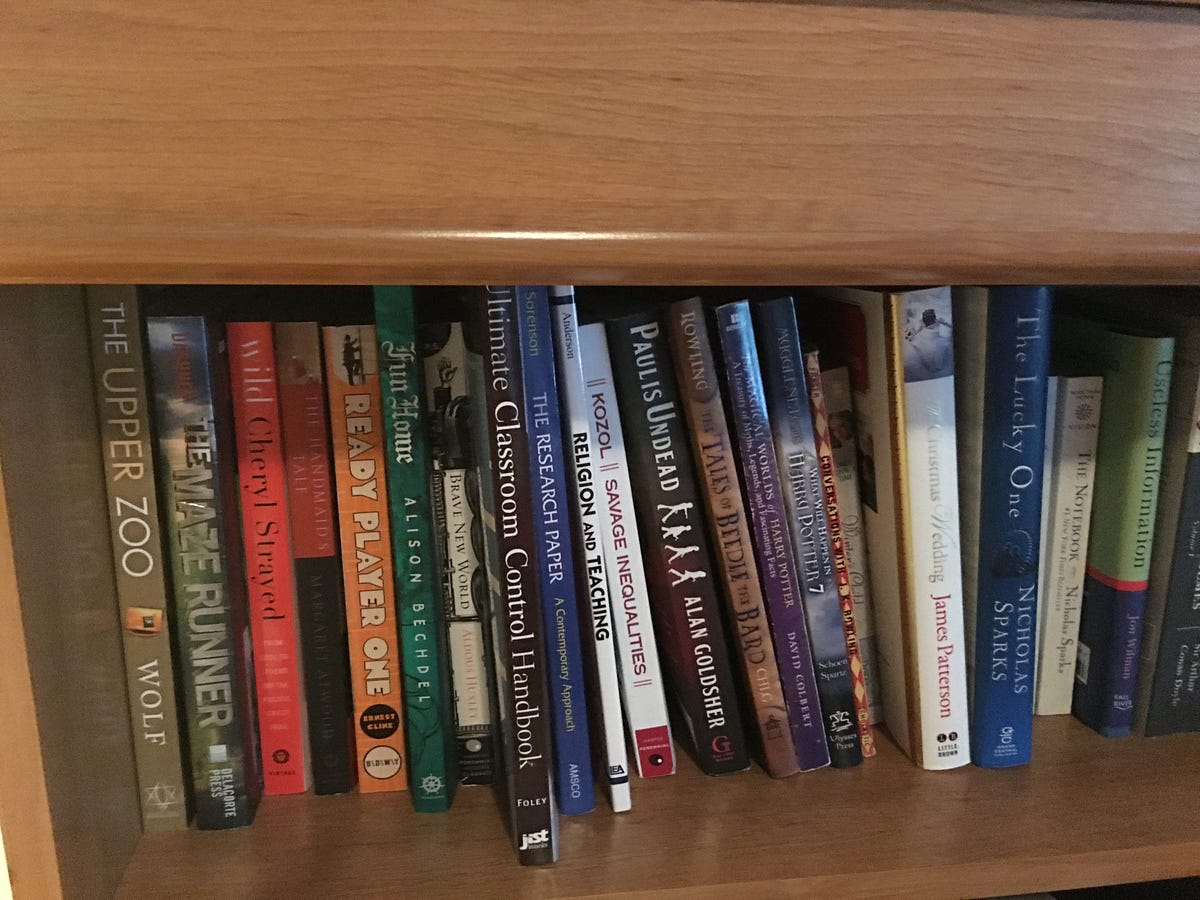 Bookshelf of the Month. June 2018 | by Stephanie A Sivak | LitPop | Medium