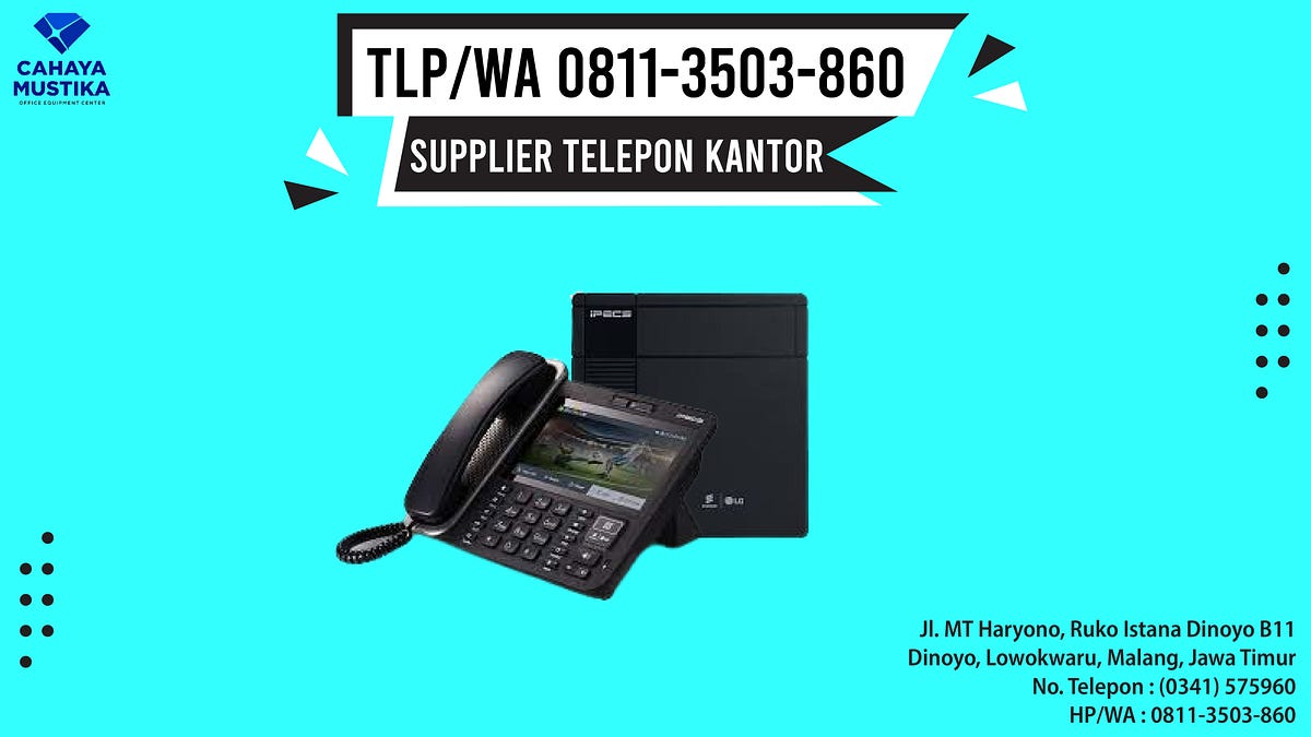 TELP/WA 0813–4704–0465, Supplier PABX Telepon Digital Bandung | by Jual ...
