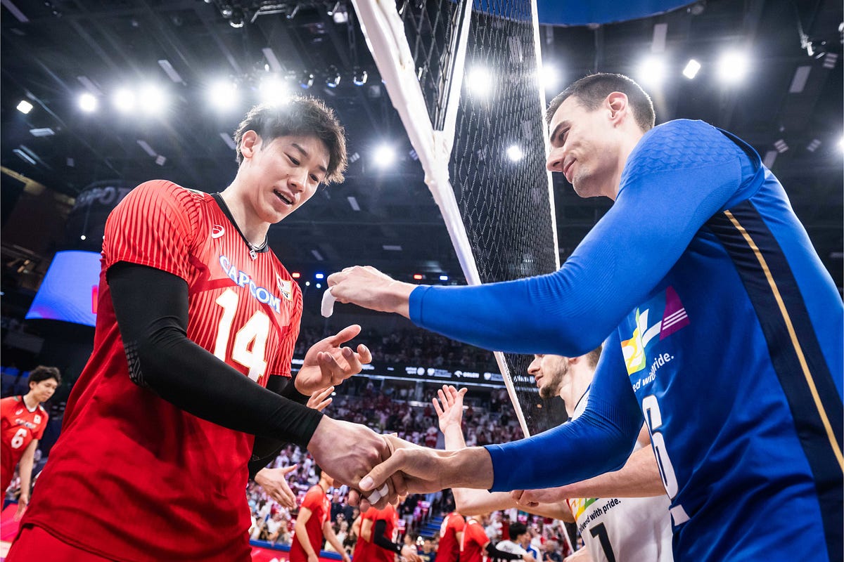 The VNL 2023 Battle for Bronze: Japan vs Italy | by VBRANTS PH. | Medium