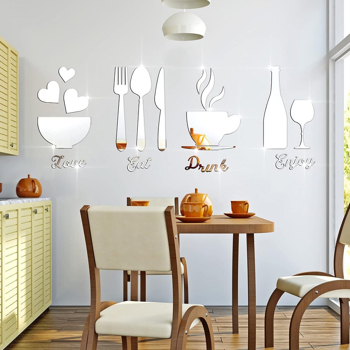 DIY ACRYLIC KITCHEN MIRROR - Mphahlelesetxeakobo - Medium