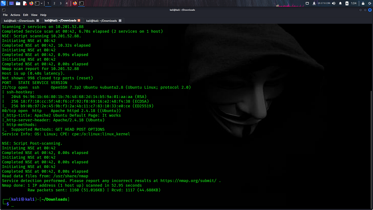 Wgel CTF. Using nmap to discover open ports and… | by Anandu | Aug ...
