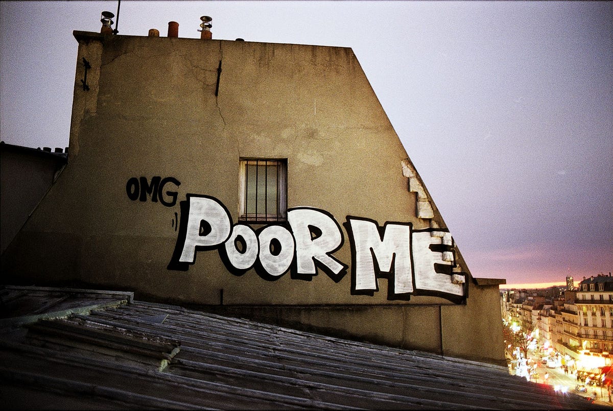 Poor Me Syndrome. (the New PMS) | by Adele Theron | Medium