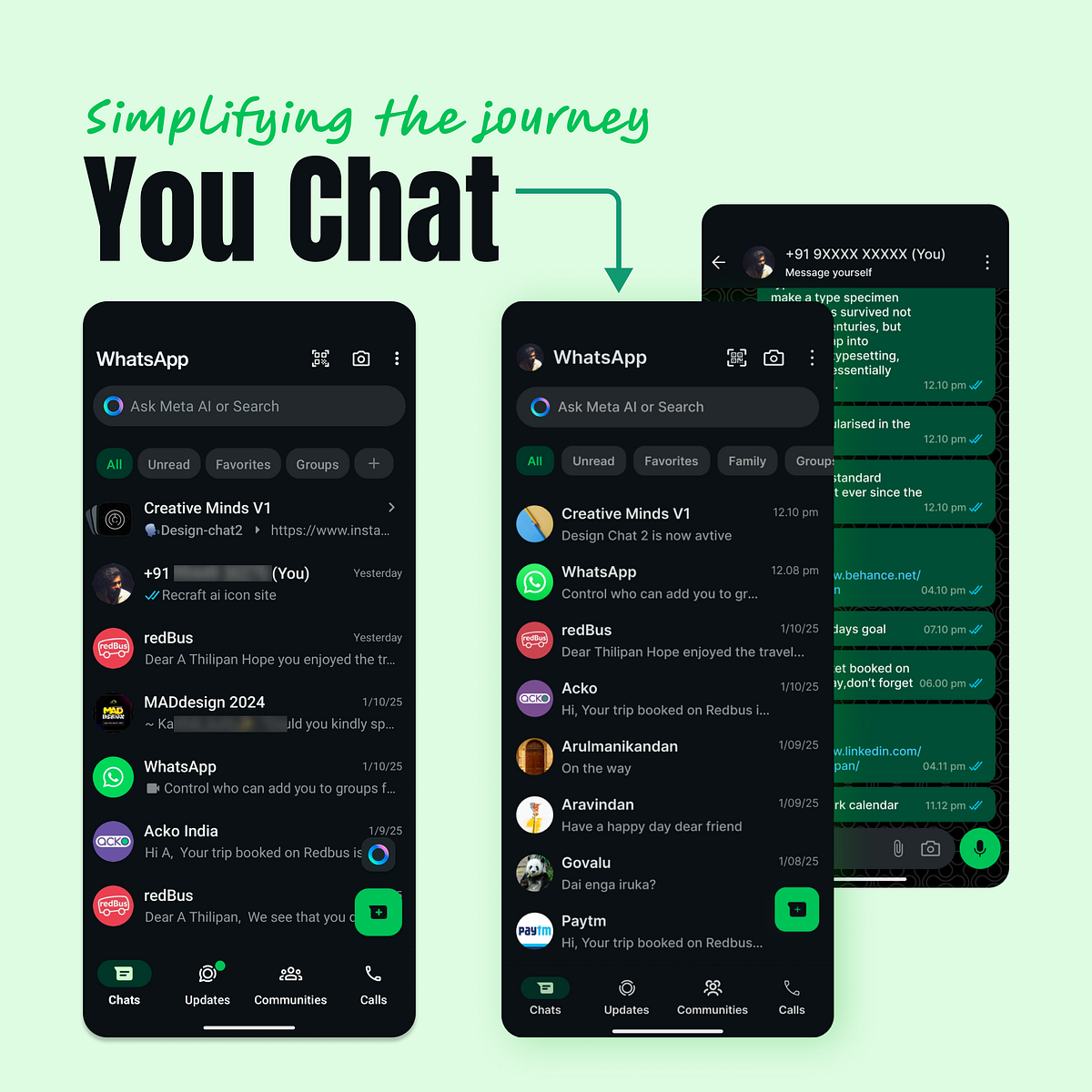 Reimagining the “You” Chat: A Design Concept for Enhanced User ...