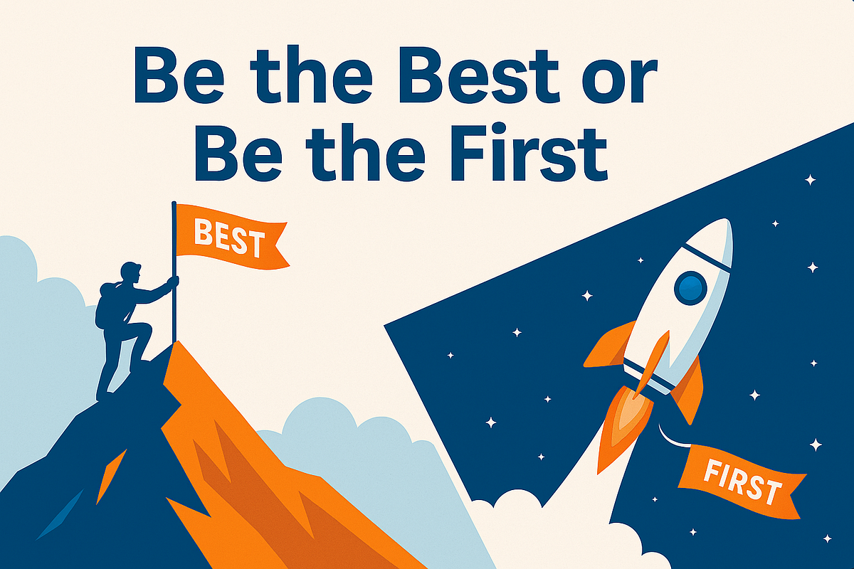 Why You Must Be the Best — or the First — Teach me sth 23 | by Abdullah ...