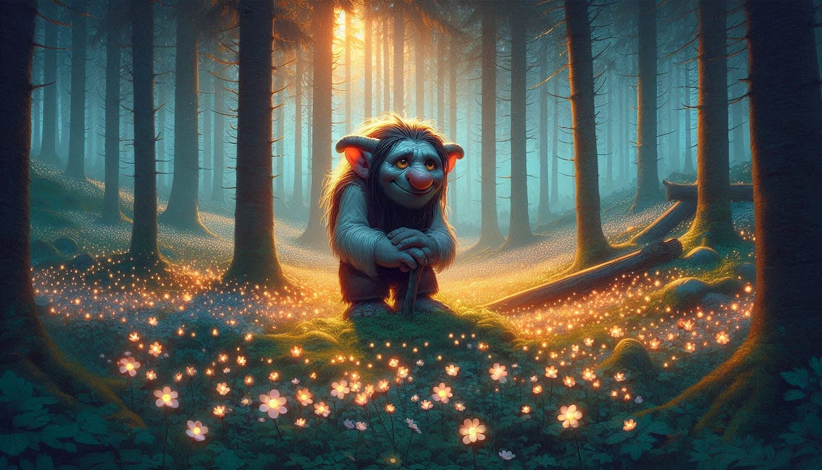 Marvin, the lazy troll (part 2). Drabble | Admiring Multipotentiality