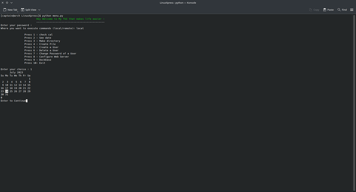 Introducing LinuxXpress: Your All-in-One CLI Software and Docker Companion! | by Khushwant | Medium