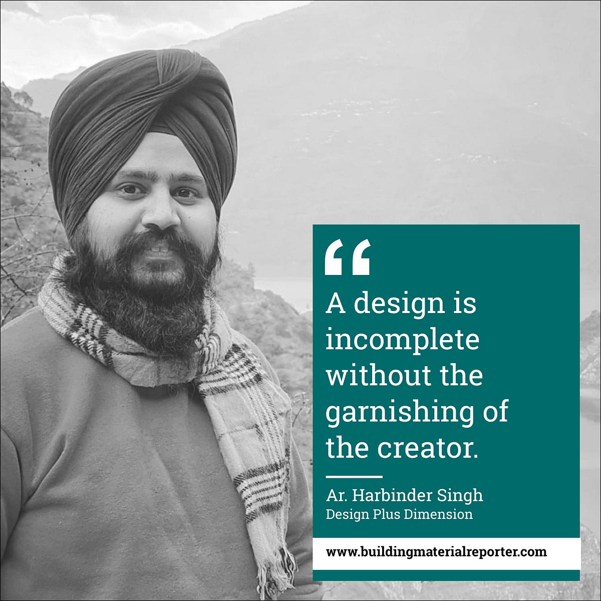 Ar. Harbinder Singh Design Plus Dimension - Building Material Reporter ...