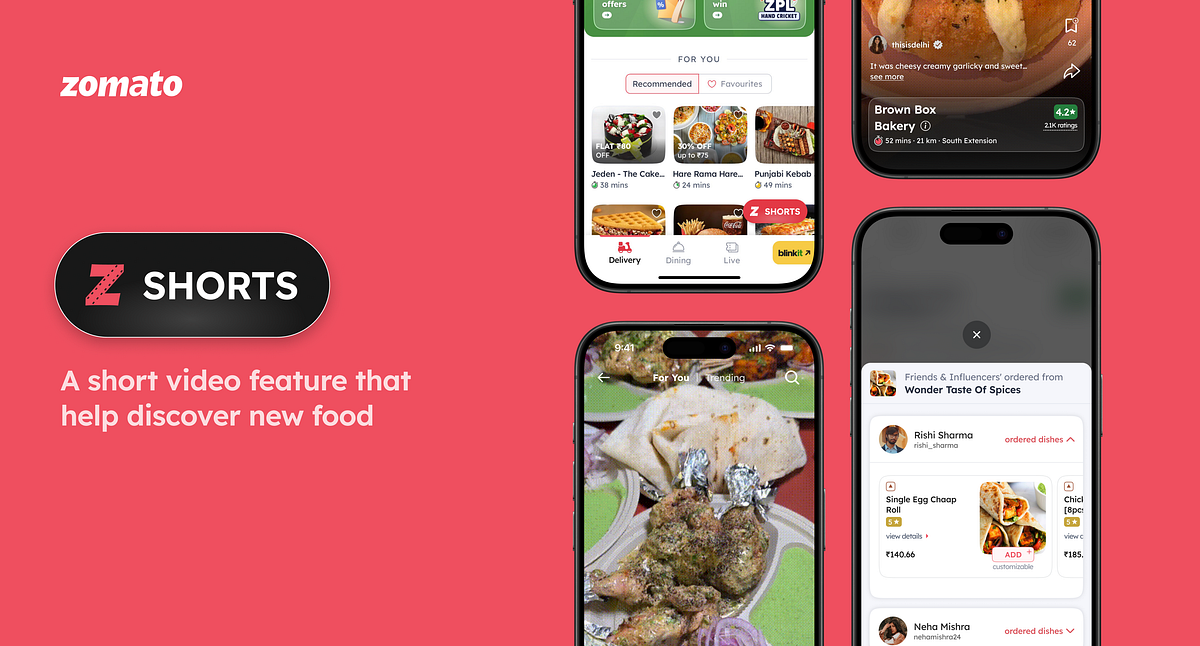Introducing Z-Shorts: Zomato’s Fresh Approach to Transform Food ...