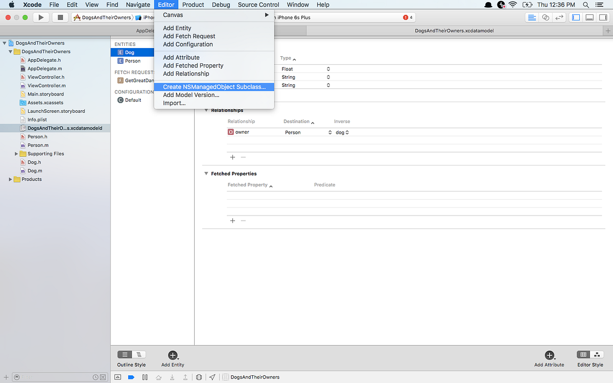 Core Data: Subclassing NSManagedObject | by Magfurul Abeer | Medium