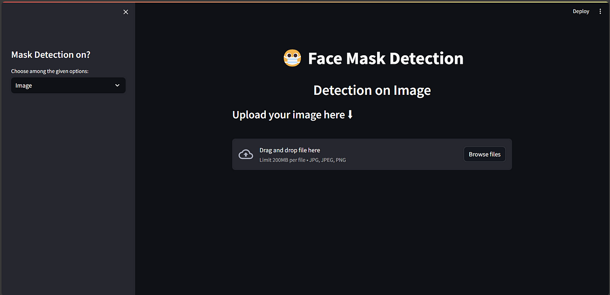 Face Mask Detection App Using Streamlit Opencv And Tensorflow By Krinal Gami Medium 8672