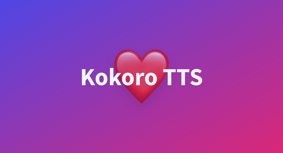 Meet Kokoro: The Lightweight TTS Model Delivering High-Quality Speech Synthesis | by Okan ...