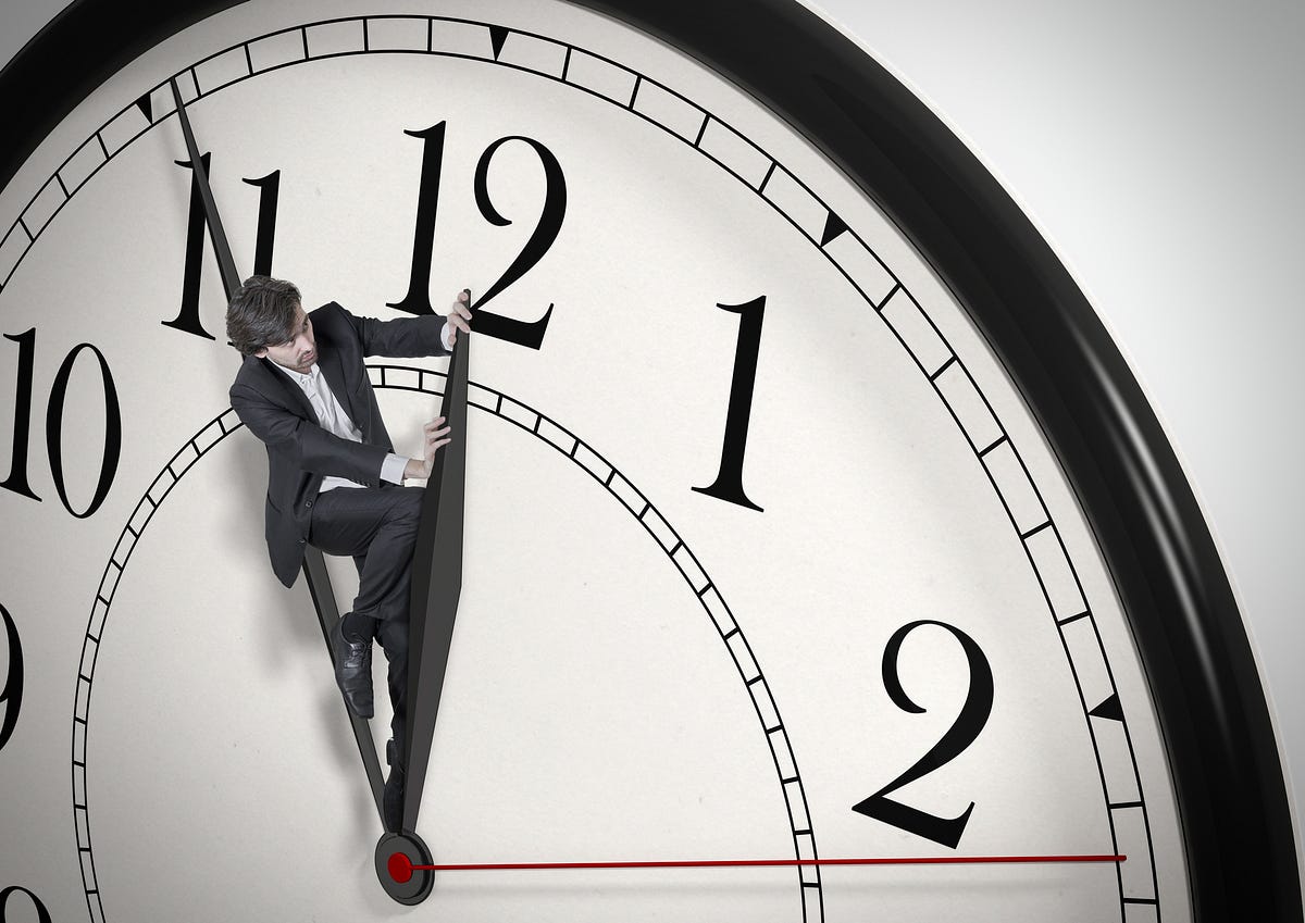 Sense of urgency. When are you typically confronted with… | by Erikjan ...