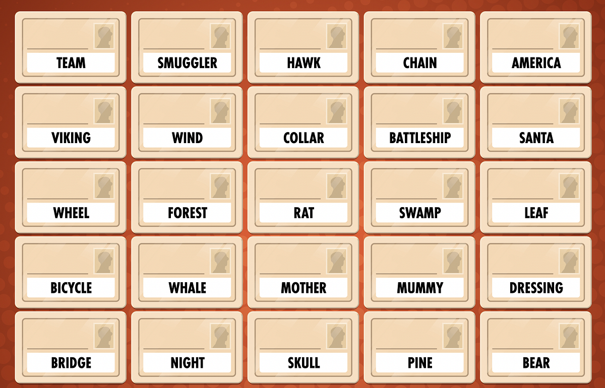 Playing “Codenames” Using Word Embeddings | by Zane Blanton | Medium