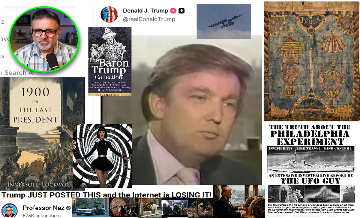 Time Traveler or Master Troller…. How humans build reality illustrated ...