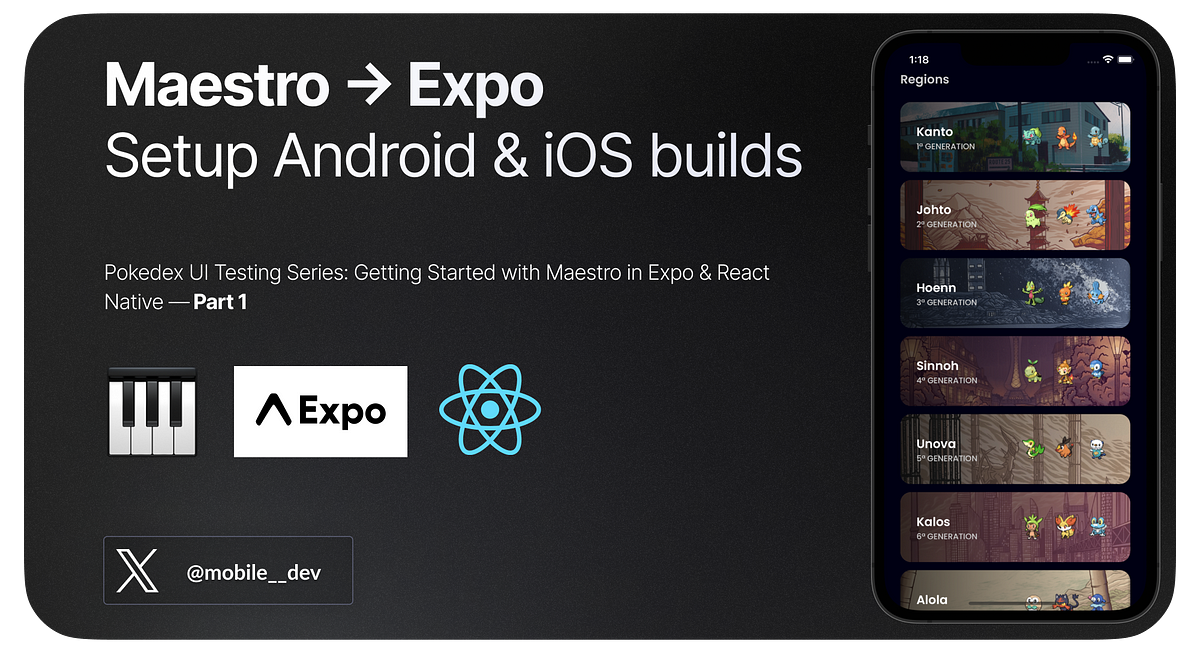 Pokedex UI Testing Series: Getting Started with Maestro in Expo & React ... Pokedex UI Testing Series: Getting Started with Maestro in Expo & React ...