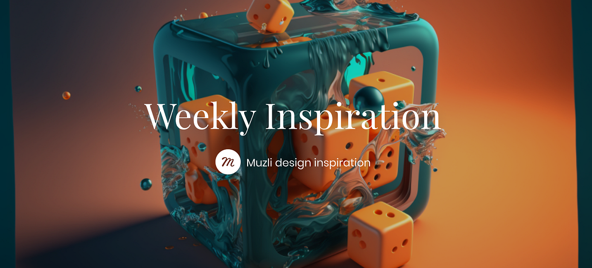 Weekly Design Inspiration #385 - Muzli - Design Inspiration