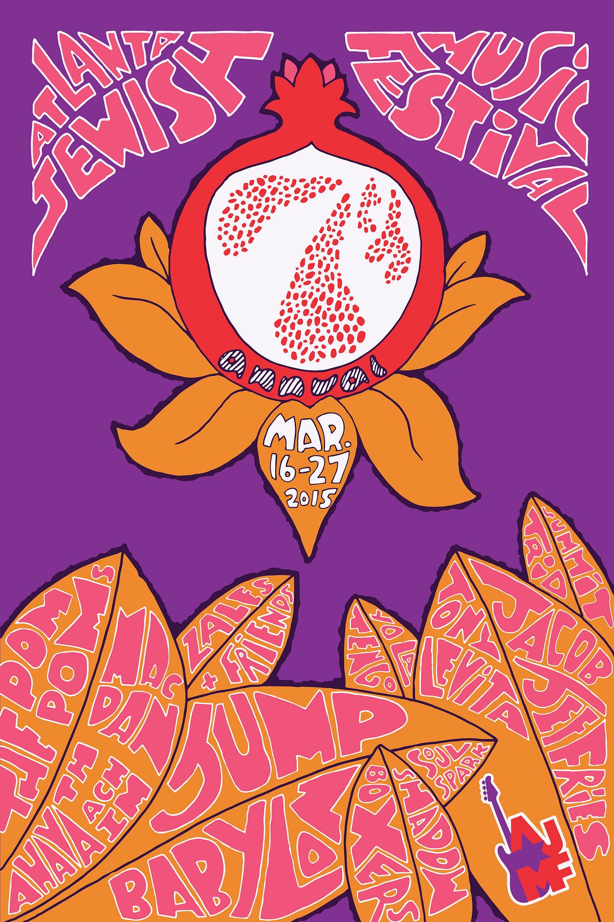 ATLANTA JEWISH MUSIC FESTIVAL POSTERS | by Mar Vee | Medium
