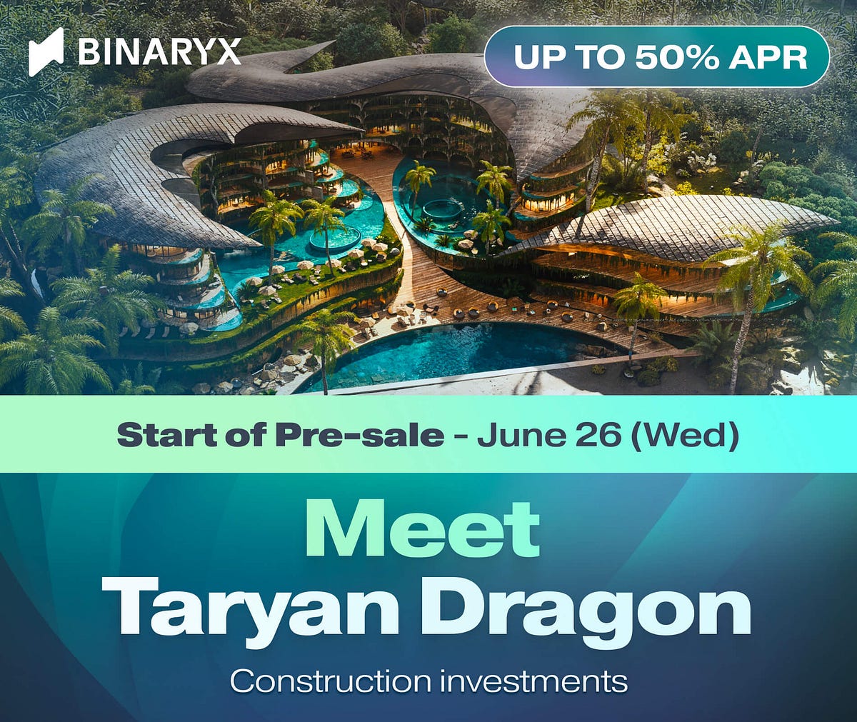 🏠 Meet “Taryan Dragon” at Construction Investments. Presale starts on Wednesday, June 26, 18:00 ...