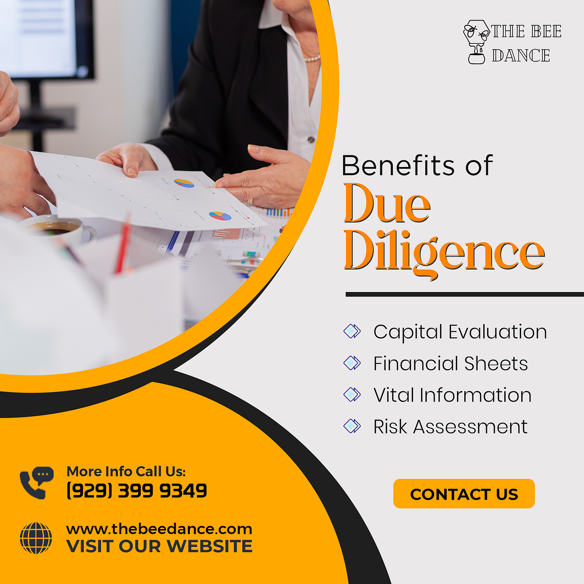 Due Diligence at Exit — Financial Tax Due Diligence — The Bee Dance ...
