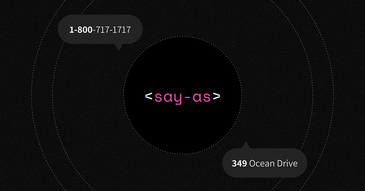 Crafting Clarity: WellSaid Labs’ new SSML tag | by WellSaid Labs | Medium