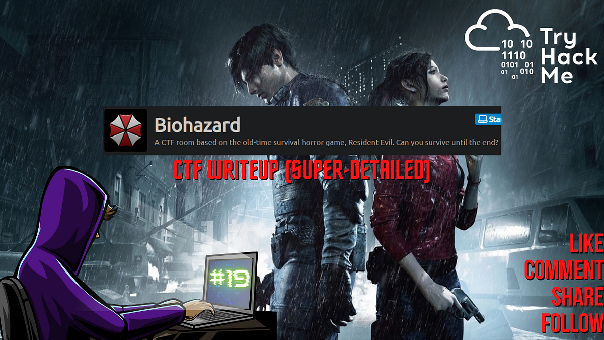 TryHackMe- Biohazard CTF Writeup (Super-Detailed) | by Hassan Sheikh ...