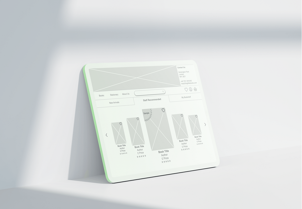 Polaris Bookstore — UX Case Study | by Holly Rice | Medium