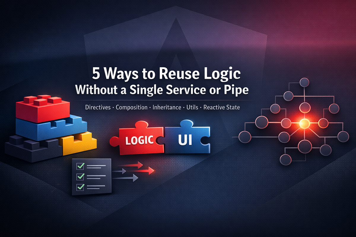 5 Ways to Reuse Logic Without a Single Service or Pipe | by CodePulse ...