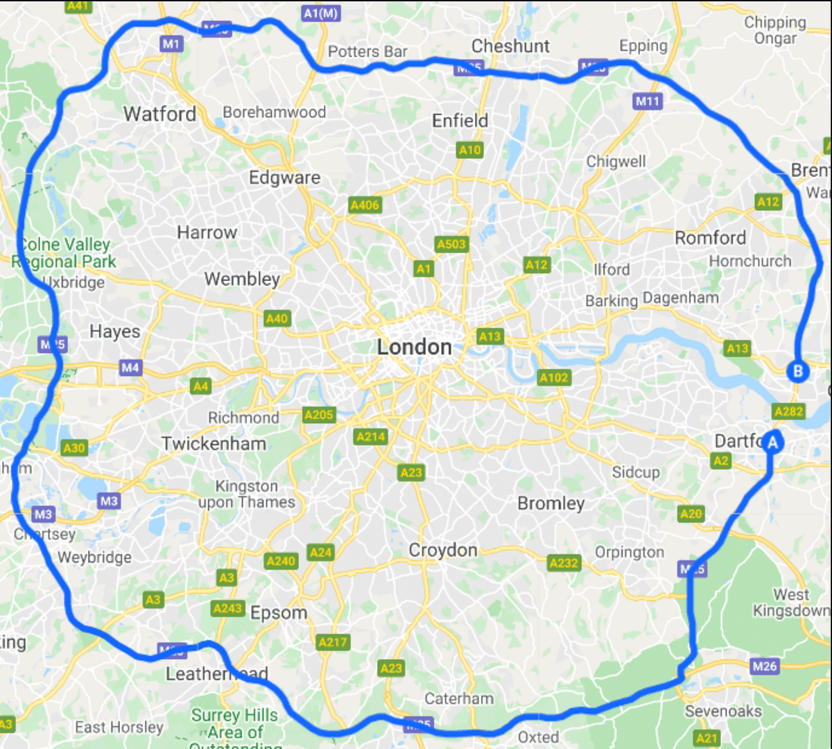 Day one: my mind is the M25. I’m out of the habit. | by Immy Osborn ...