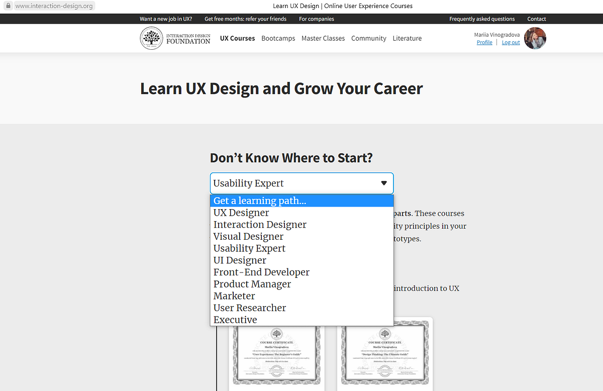 Review of the Interaction Design Foundation — More than UX Courses | by ...
