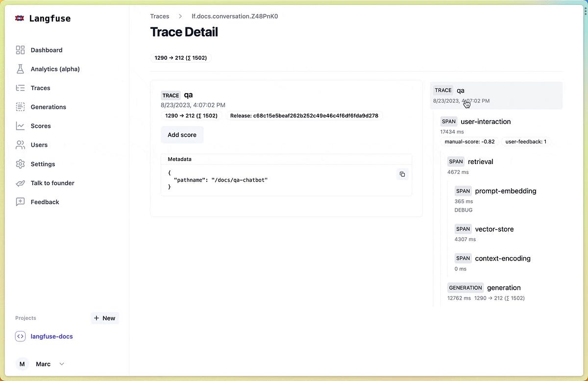 Announcing Langfuse Integration with Langflow - Langflow - Medium