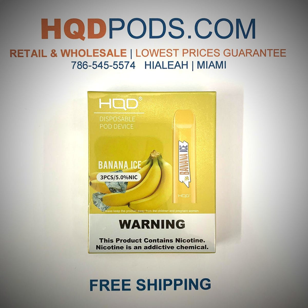 HQD CUVIE V2 BANANA ICE. HQD CUVIE V2 BANANA ICE | by HQD Cuvie Pods ...
