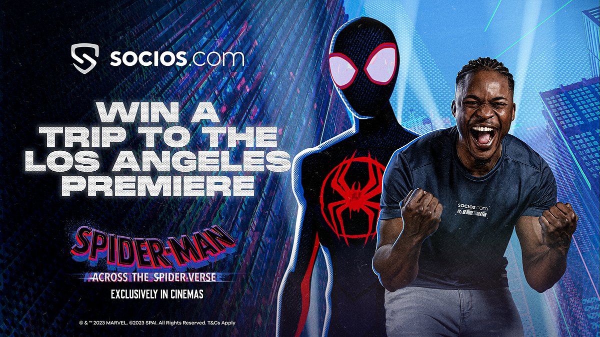 SOCIOS.COM TURNS SPIDER-MAN™ INTO A FOOTBALL “SUPER FAN” IN FIRST OF ...