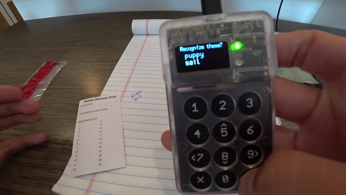 I found dust in my crypto wallet. I let my crypto wallet collect dust ...