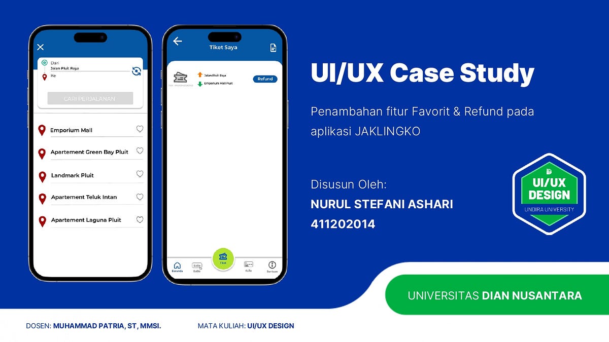 UX Case Study — Penambahan fitur Favorit dan Refund pada aplikasi ...