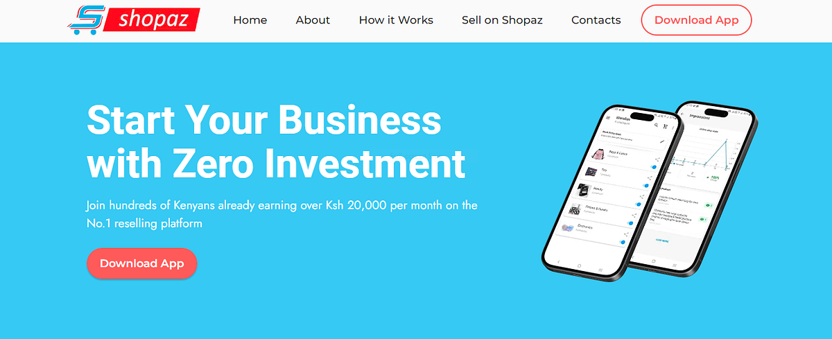 Shopaz, Solving Unemployment rate among Youths & Women in Kenya. - George Ian - Medium