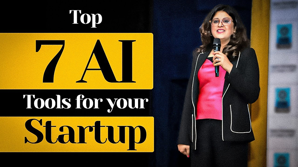 Top 7 AI Tools for Startup https://youtu.be/5l0oFtubYkY?si=c3eXJOpzikxNI7pn #Digitalruhee # ...