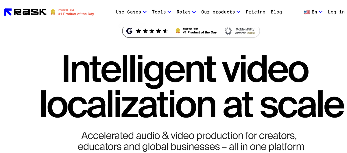 AI TOOL to change the VIDEO and AUDIO EDITING game!! ~ RASK AI | by ...