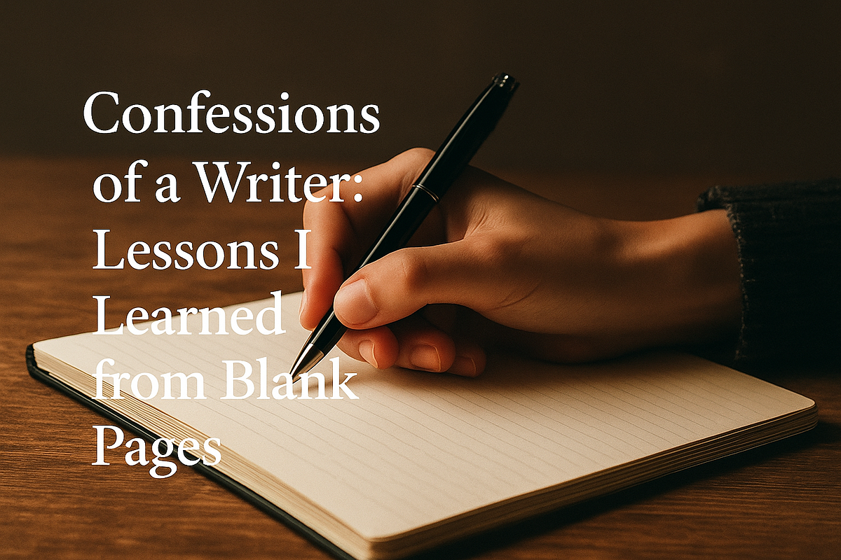 Confessions of a Writer: Lessons I Learned from Blank Pages | by ...
