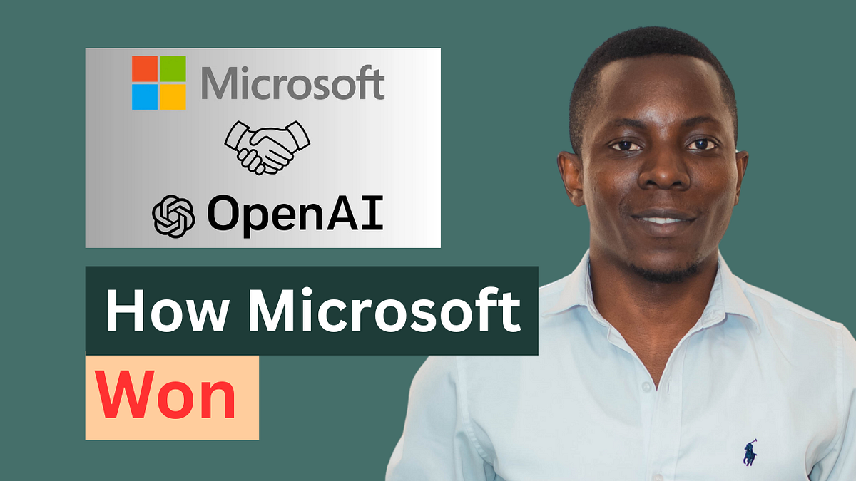 The $13 Billion Chess Move That Made Microsoft the King of AI | by Dr ...